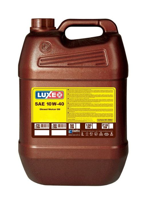 Масло Luxe Diesel G4 10W 40 (20л): цена, описание, отзывы