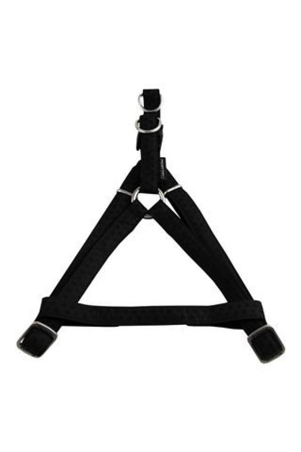 Papillon Шлейка, искусственный кожа 20мм-46-75см, черный (Harness, 20 ...