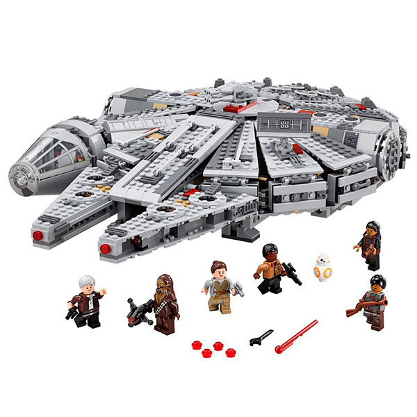 Конструктор Лего Звездные войны (Lego Star Wars) Сокол Тысячелетия ...