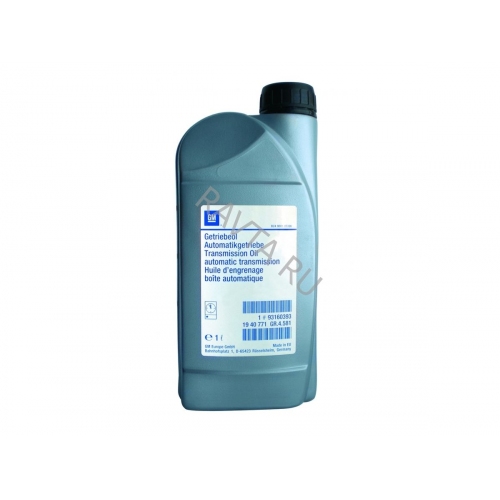 Масло GM ATF 1940771 (1л): цена, описание, отзывы