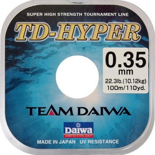 Леска Daiwa "TD Hyper Tournament" 0,26мм 100м (10шт.): цена, описание ...